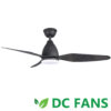 Corner DC-360 Wall Fan | Powerful & Quiet Cooling | Acorn